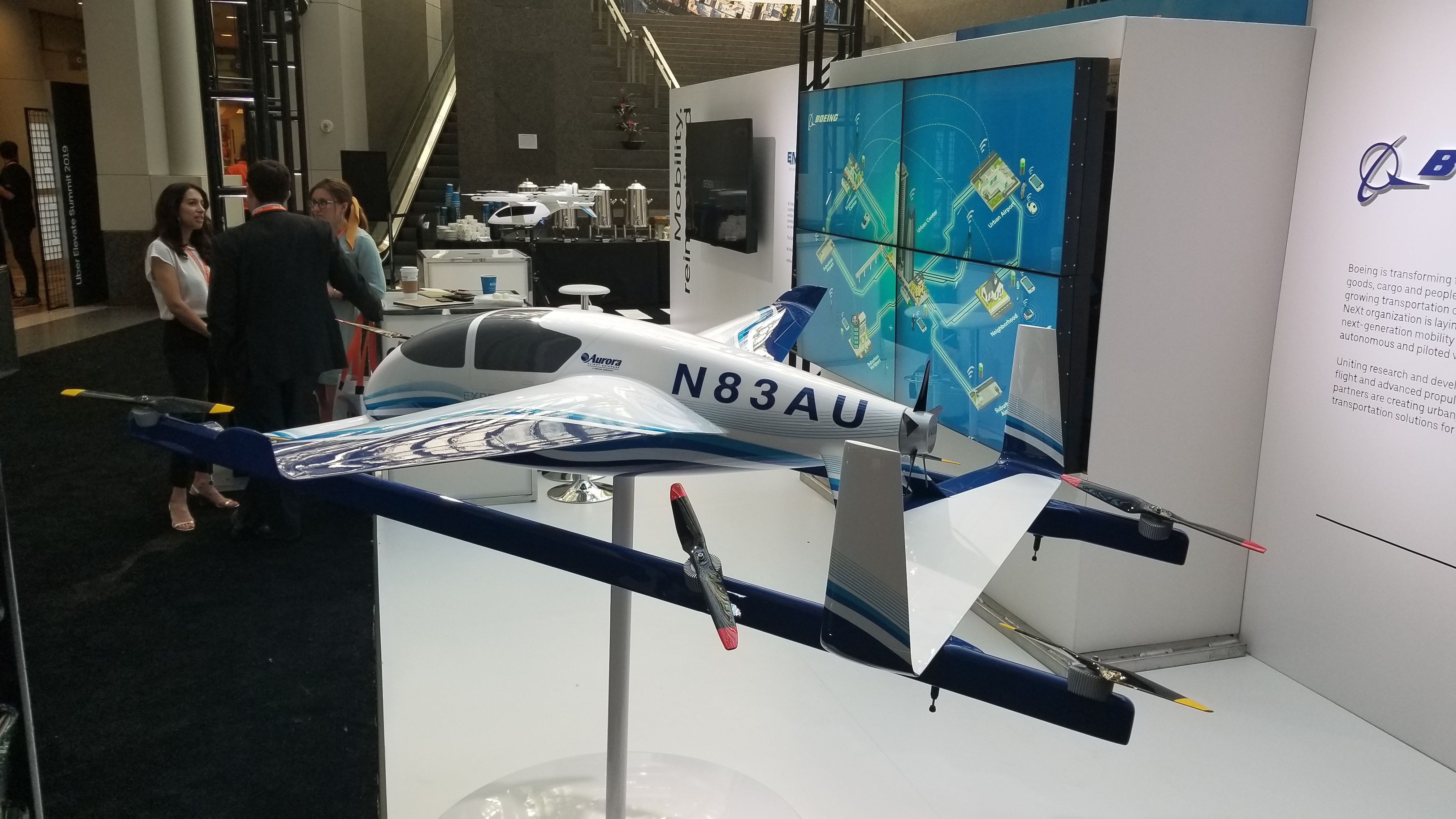 Aurora PAV eVTOL model - Vertical Flight Photo Gallery