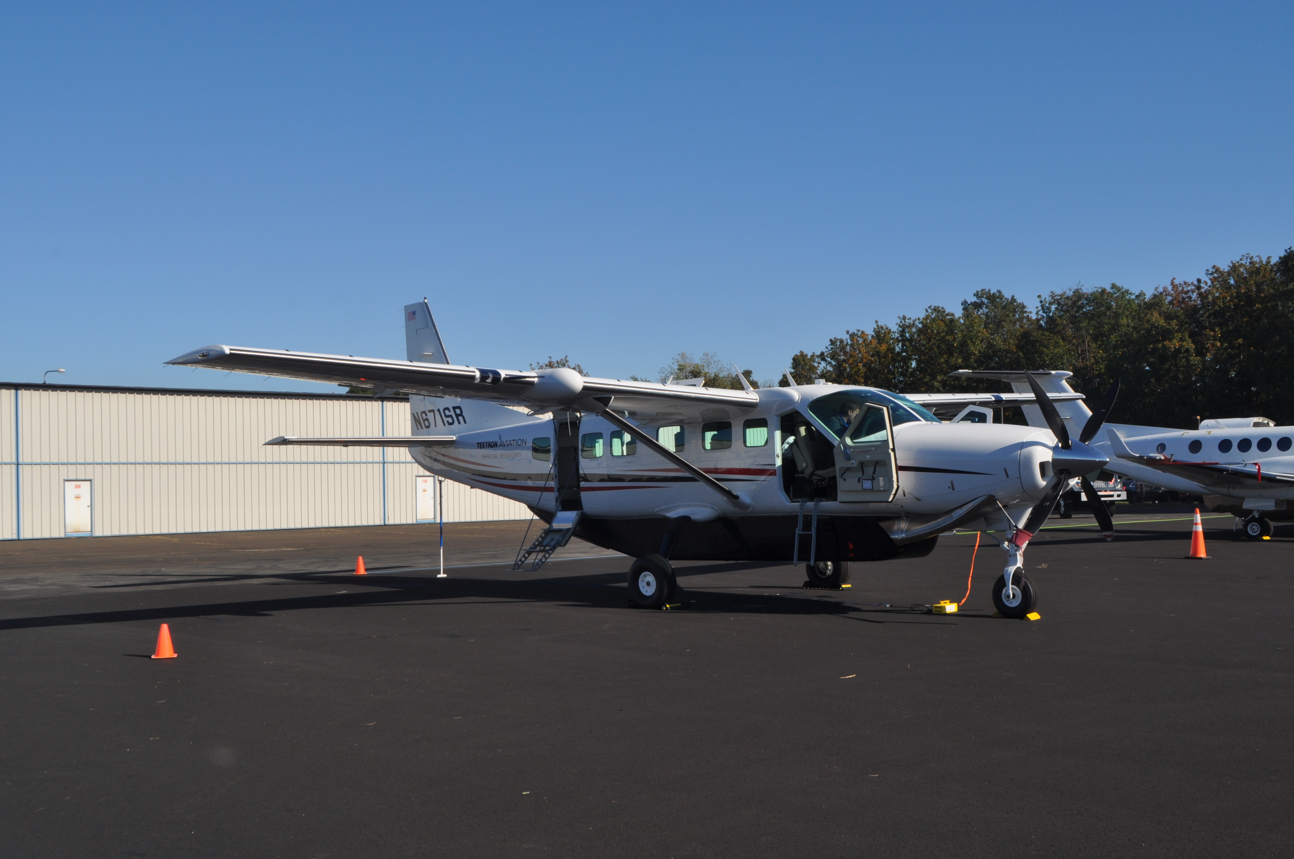 Textron Aviation Cessna 208 Caravan at Manassas Airport - Vertical ...