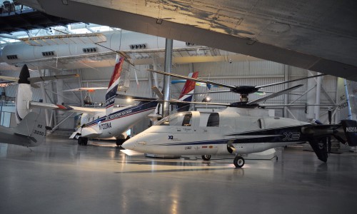 Bell XV-15 and Sikorsky X2 at NASM - Vertical Flight Photo Gallery